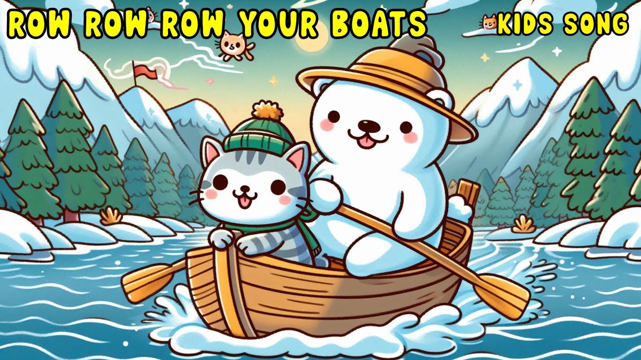 Row Row Row Your Boats | Children Songs | Nursery Rhymes & Kids Songs ...