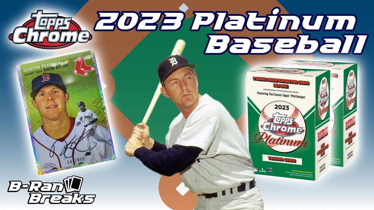 PLATINUM BASEBALL BLASTERS! 2023 Topps Chrome Platinum Baseball Retail ...