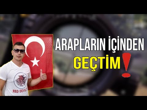 22 KİLL ARAPLARIN İÇİNDEN GEÇTİM (PUBG MOBİLE) NE MUTLU TÜRKÜM DİYENE!!!