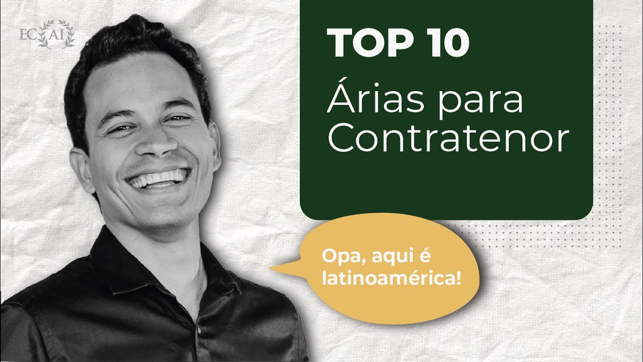 10+ árias CONTRATENOR, pelo maestro Alexandre Innecco - YouTube