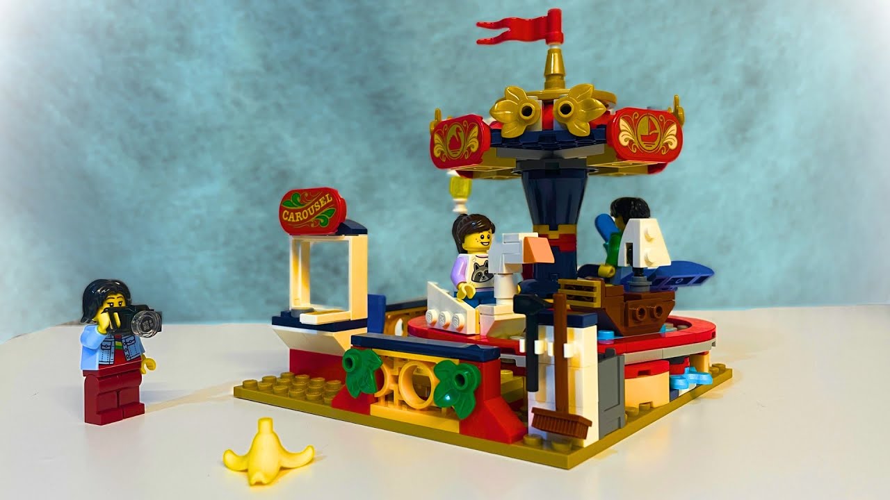 Lego 40714 Carousel Ride (Unboxing & Review) - YouTube