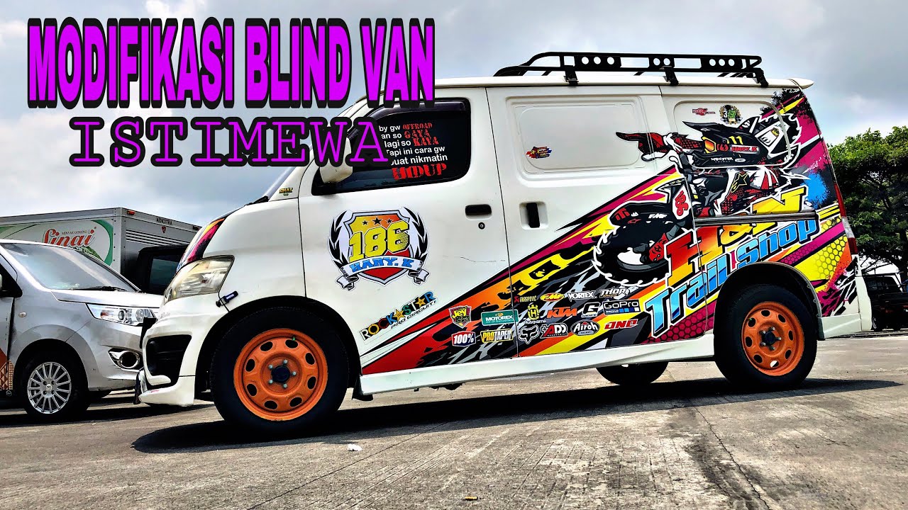 MODIFIKASI GRAN MAX BLINDVAN / SELERA LELAKI 70 - YouTube