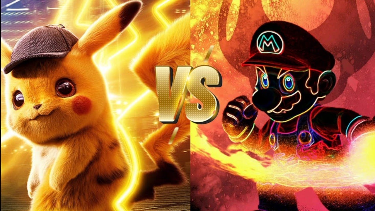 PIKACHU VS MARIO (BATALLAS DE RAP)//INAD 88-PEDROLO - YouTube