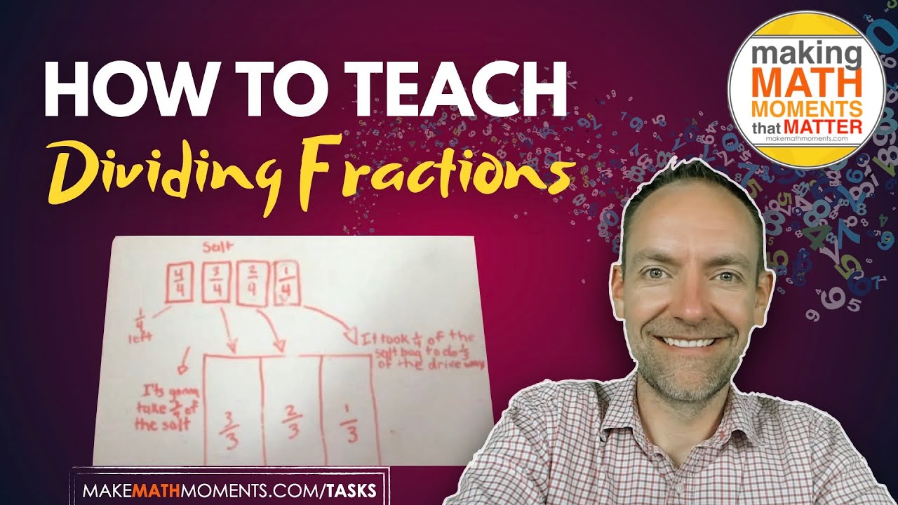 Dividing Fractions Through Partitive Division Sneak Peek Using a ...