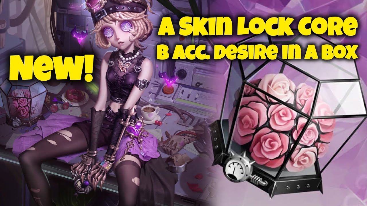 NEW A Skin Lock Core & B Acc. Desire in a Box DISCOUNT & INFO Identity V Truth & Inference - YouTube