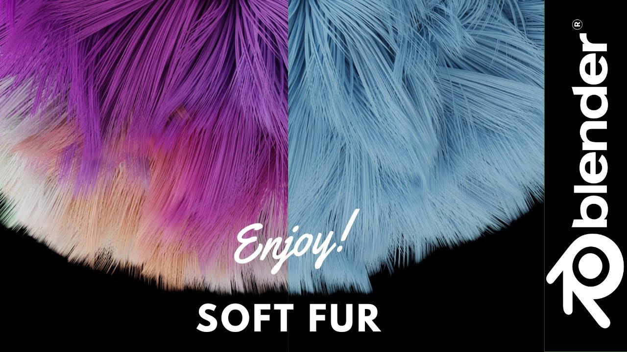 Blender Tutorial: Soft Fur - YouTube