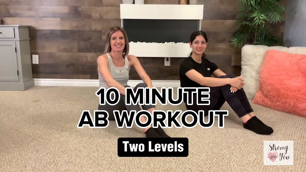 10 MIN TOTAL AB WORKOUT || TWO LEVELS - YouTube
