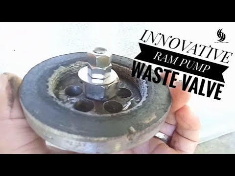 Innovative Waste Valve of Ram Pump - YouTube