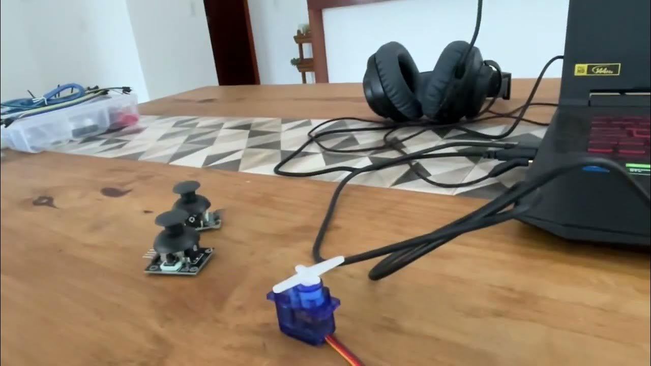 My homemade animatronics update - servo motor with arduino - YouTube