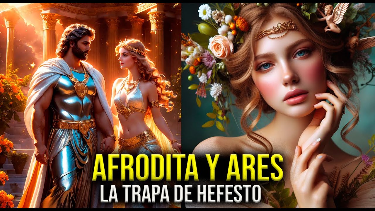 Afrodita y Ares: La Trampa De Hefesto - MITOLOGIA GRIEGA - YouTube
