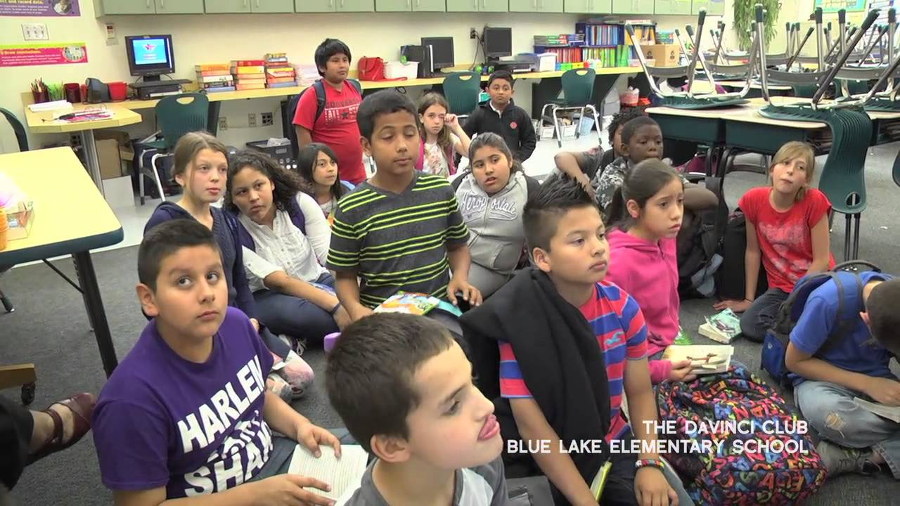 VCS Launchpad - DaVinci Club at Blue Lake Elementary - YouTube
