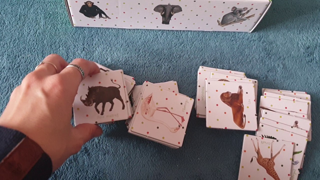 Jocuri cu jetoane (cu animale) pentru copii peste 3 ani - YouTube