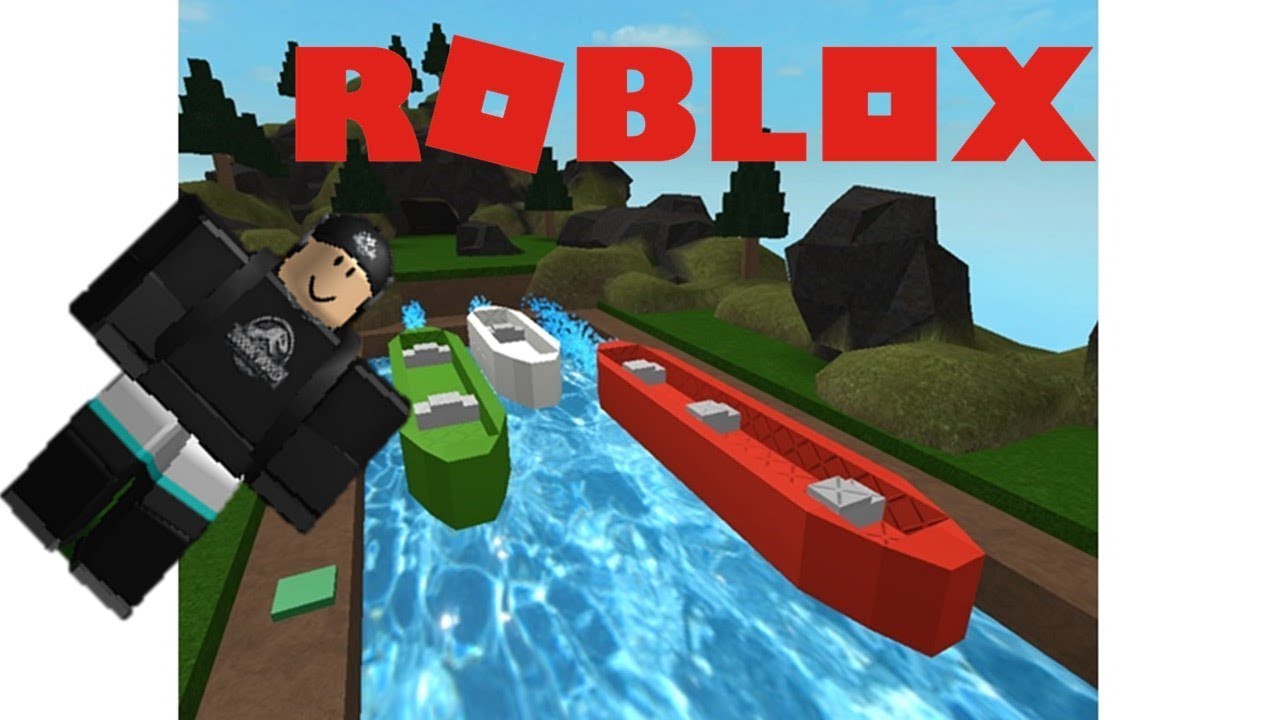 96 ROBLOX : Canoe Without a Paddle! ล่องแก่ง! - YouTube