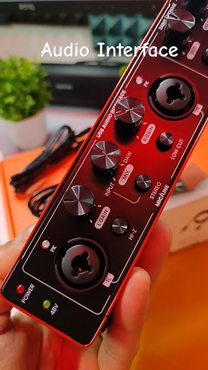 Best Audio Interface 🤩 AUDIO ARRAY AI-04 #shortvideo #audiointerface #shorts #tech #viralvideo ...