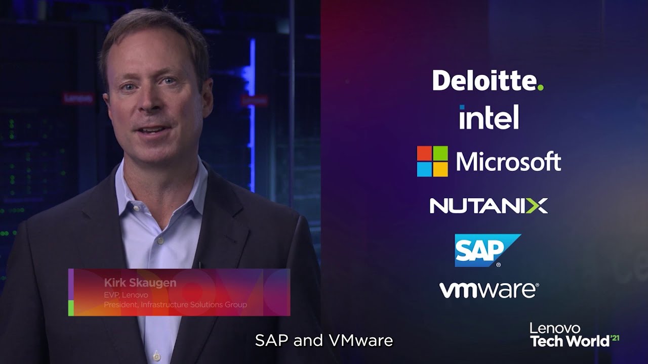 Lenovo Tech World 2021: Announcing new Lenovo TruScale offerings - YouTube