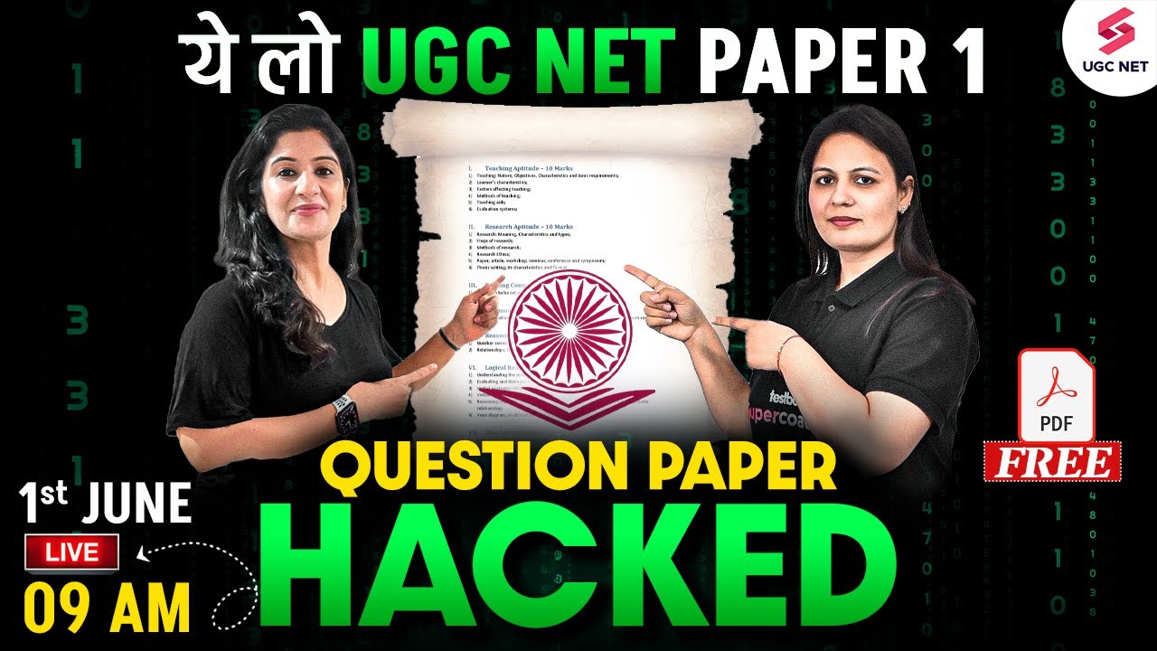 UGC NET Paper 1 Marathon Class | UGC NET Paper 1 All 10 Units Marathon ...