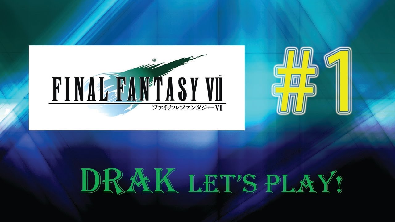 Final Fantasy 7: Holy Cutscenes Barrett!!?? - Part 1 - Drak Let's Play ...
