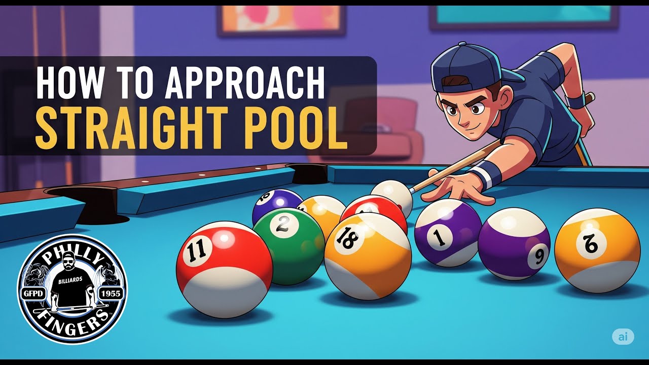 How to approach to Straight Pool 14 1. - YouTube
