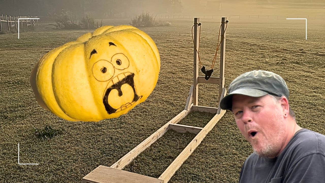 🎃 Mini Pumpkin Launcher | DIY Woodworking 🎃 - YouTube