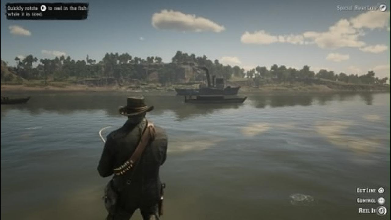 RDR2 Get ready for a FIGHT!! The Legendary Muskie - YouTube
