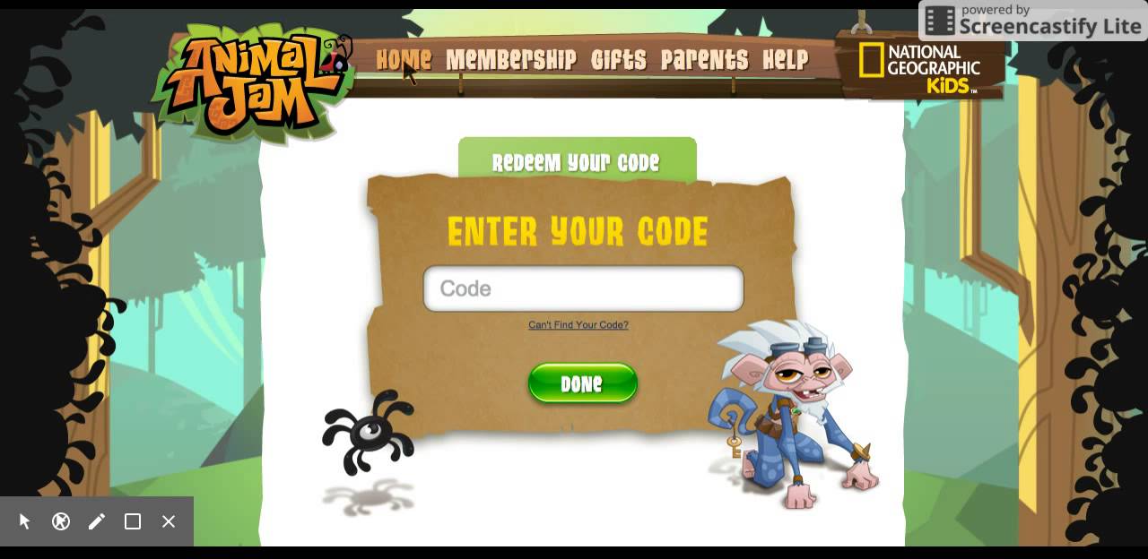 Animal Jam 1,000 Gem code (Might Expire) - YouTube