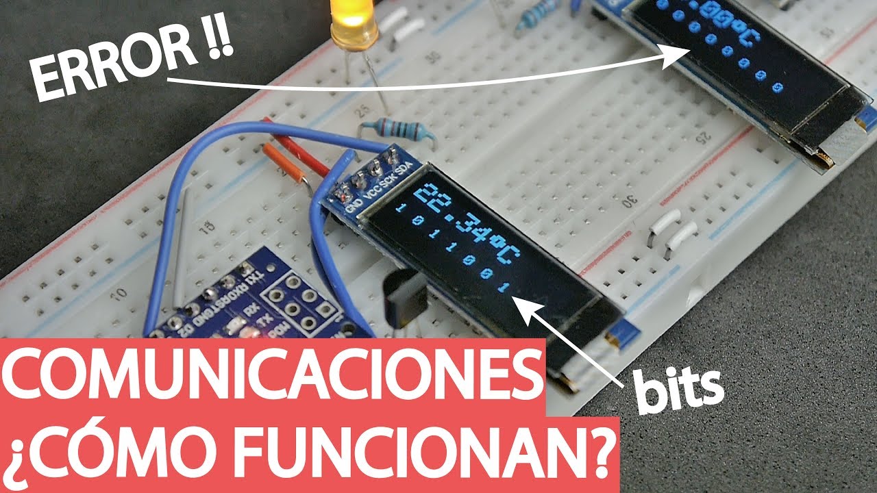 COMUNICACIONES - ¿Cómo funcionan? - (UART, SPI, I2C) - Parte 1 - YouTube