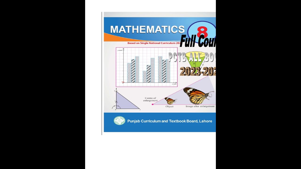 Class 8TH All New Books SNC | PCTB Books 2023-2024 | Download .All ...