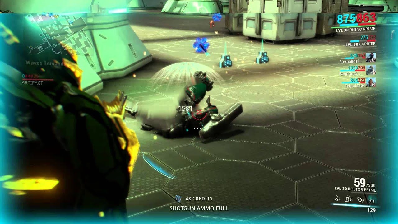 Warframe- What Eximus enemies look like - YouTube