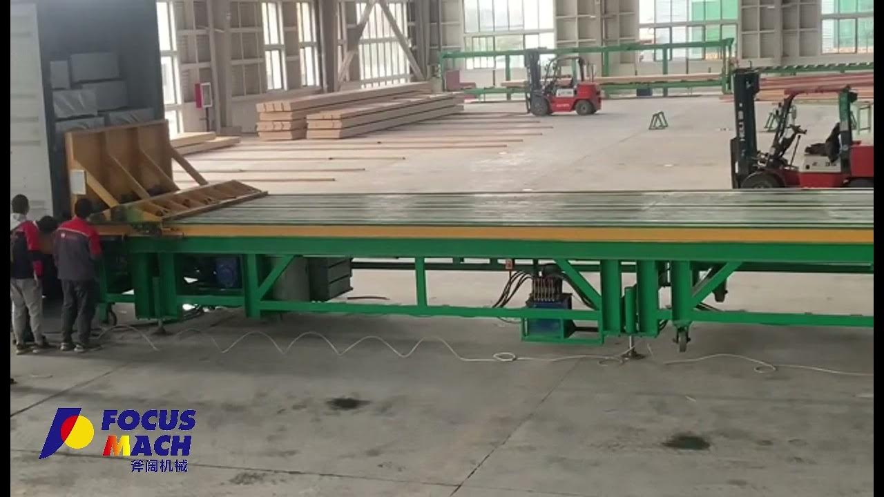 FULLY-AUTOMATIC CONTAINER LOADING PLATFORM#machine#container#exporting# ...