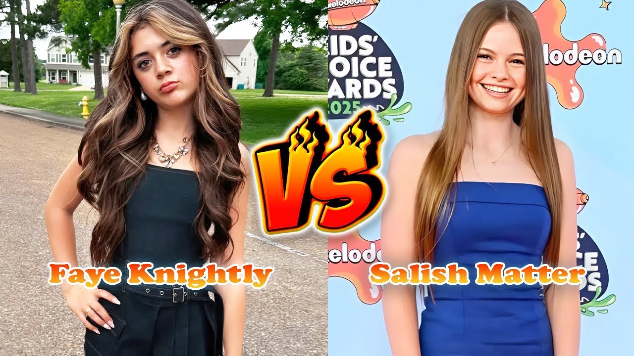 Faye Knightly (ROCK SQUAD) VS Salish Matter Transformation 👑 From Baby ...