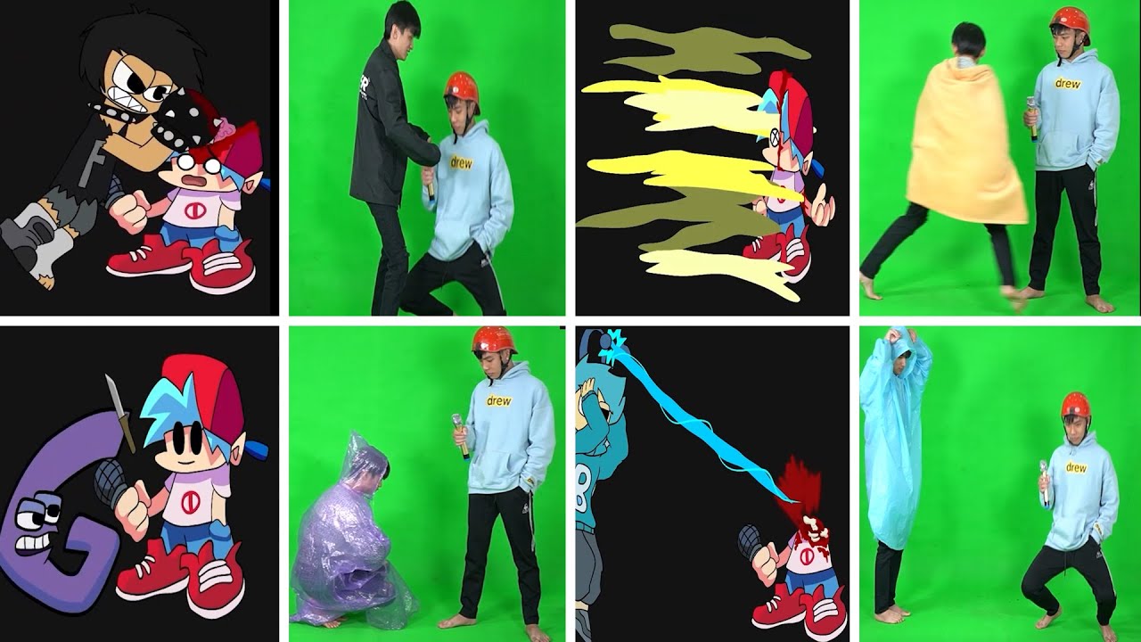 The Best Game Over Screen in FNF VS Rainbow Friends Real Life #6 - FNF ...