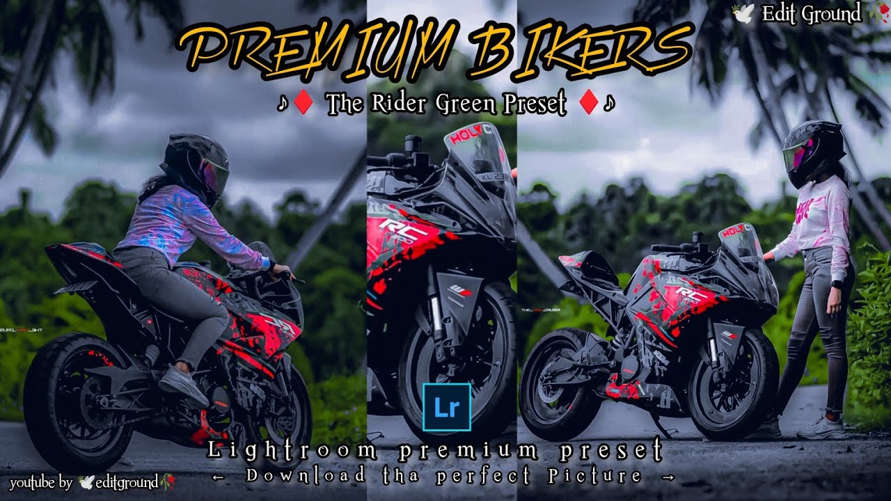🕊️How to Edit Outdoor Premium Riding Photos with Ultimate Rider Green ...