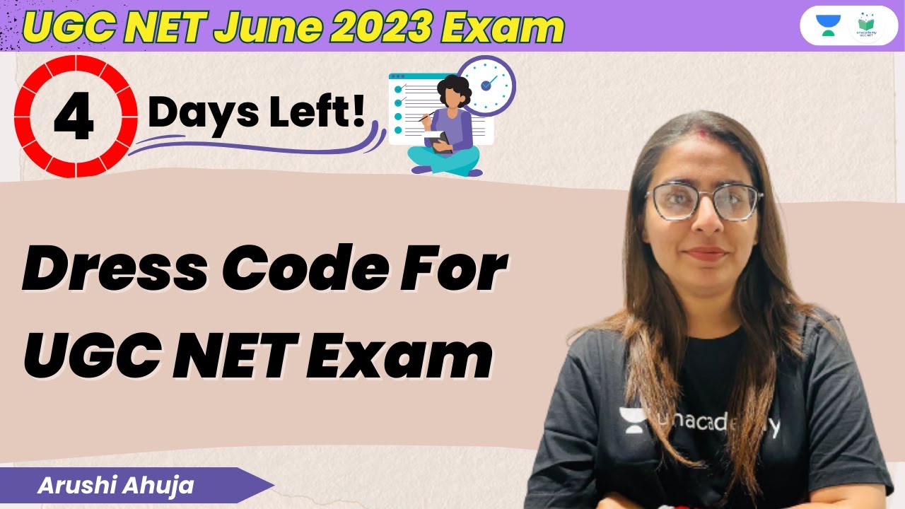 Dress Code for For UGC NET Exam | Arushi Ahuja - YouTube