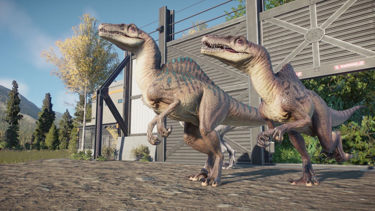 Spinoraptor 10 Minutes Jurassic World Evolution 2 Youtube