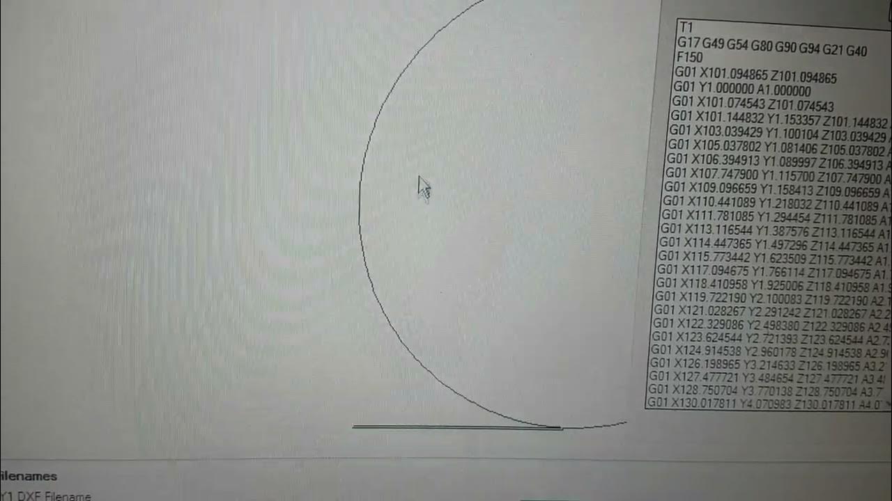 mach3 - Gerar GCODE para Hotwire - YouTube