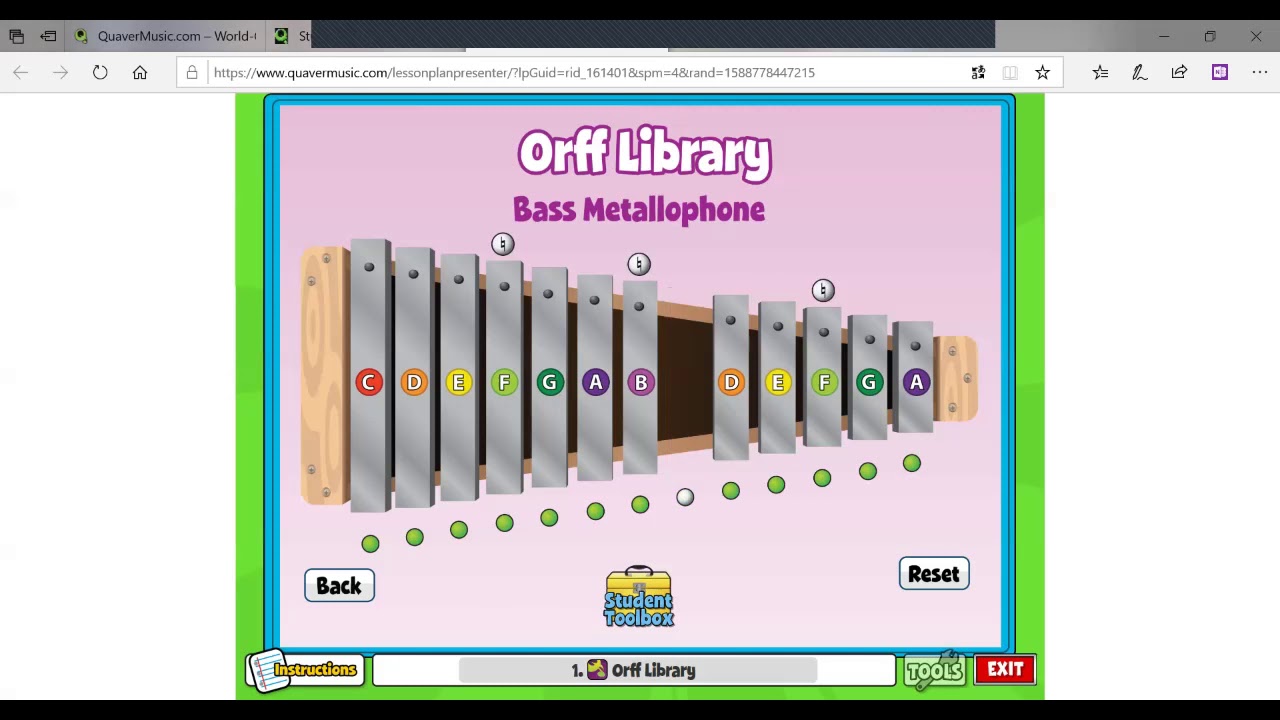Quaver Student Interactives Instructions - YouTube