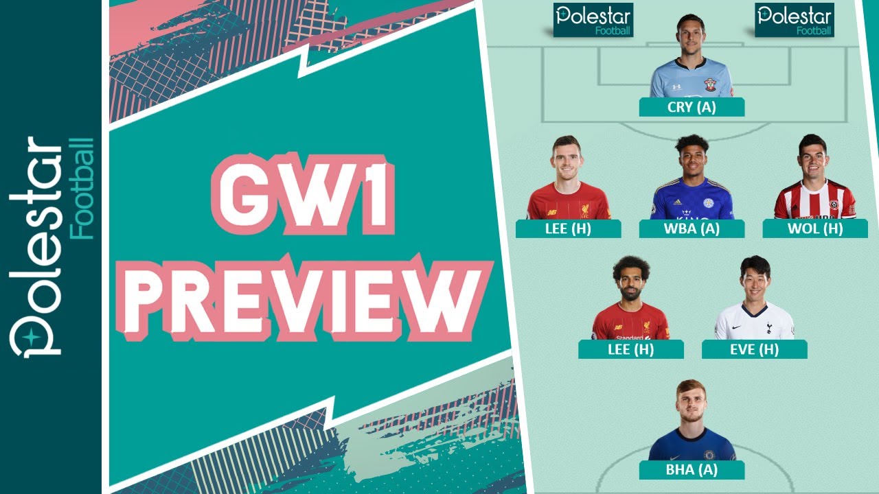 FPL GW1 PREVIEW | Gameweek 1 | Fantasy Premier League Tips - YouTube