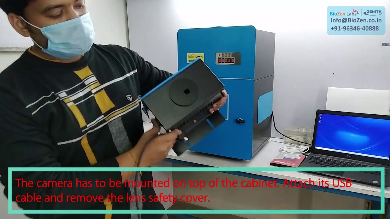 Attaching Camera to Gel.ProCCD Gel Documentation Systems - YouTube