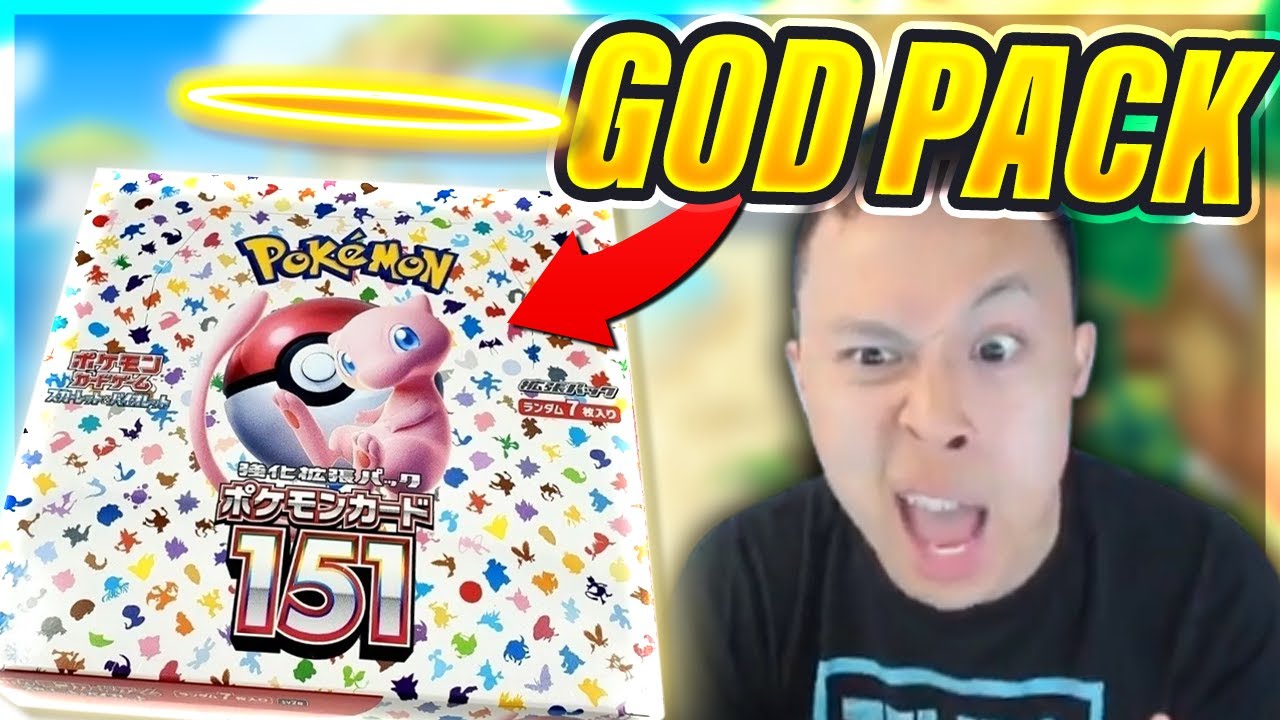 Pok mon 151 GOD Packs Are INSANE YouTube Pok mon 151 GOD Packs Are INSANE YouTube