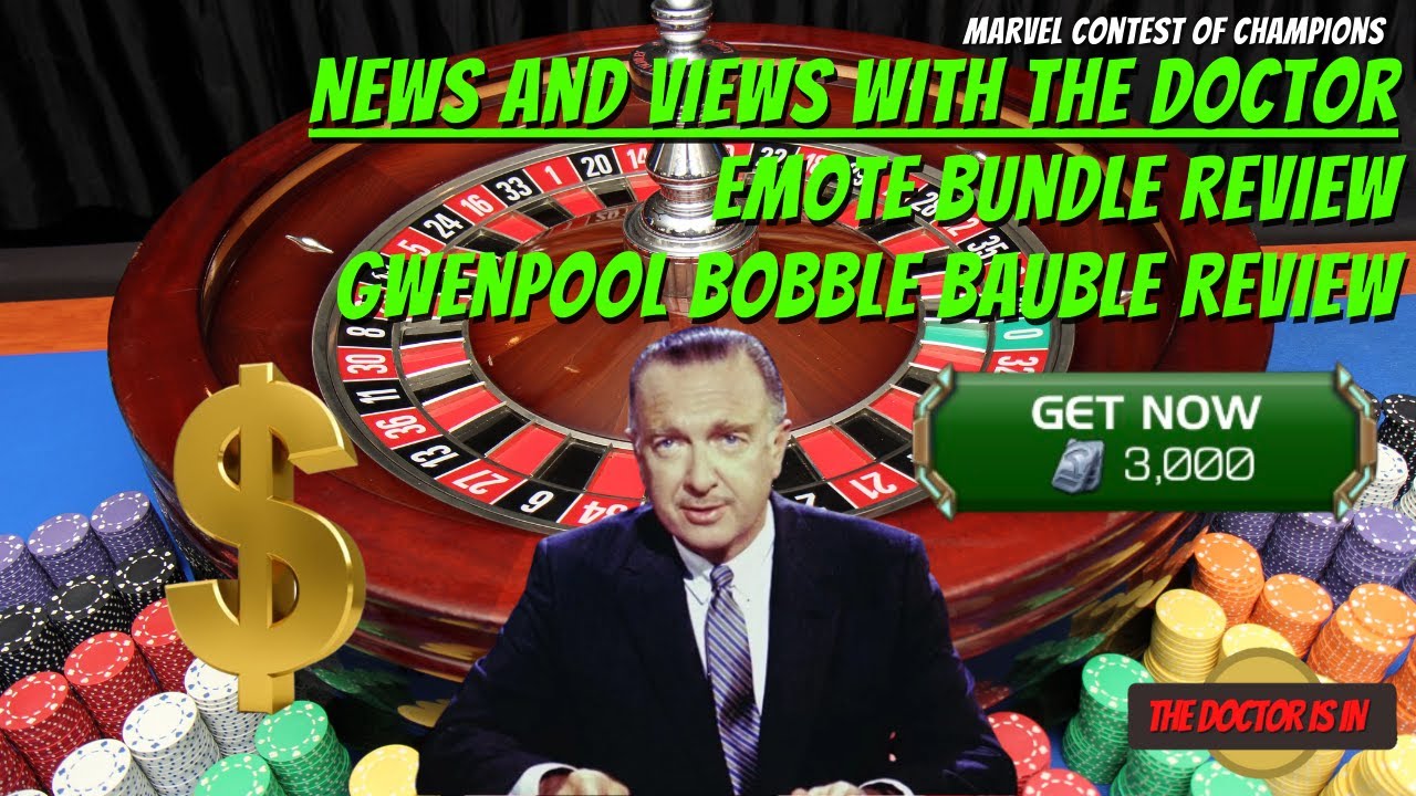 MCOC News And Views With The Doctor Emote Bundle Review And Gwenpool ...