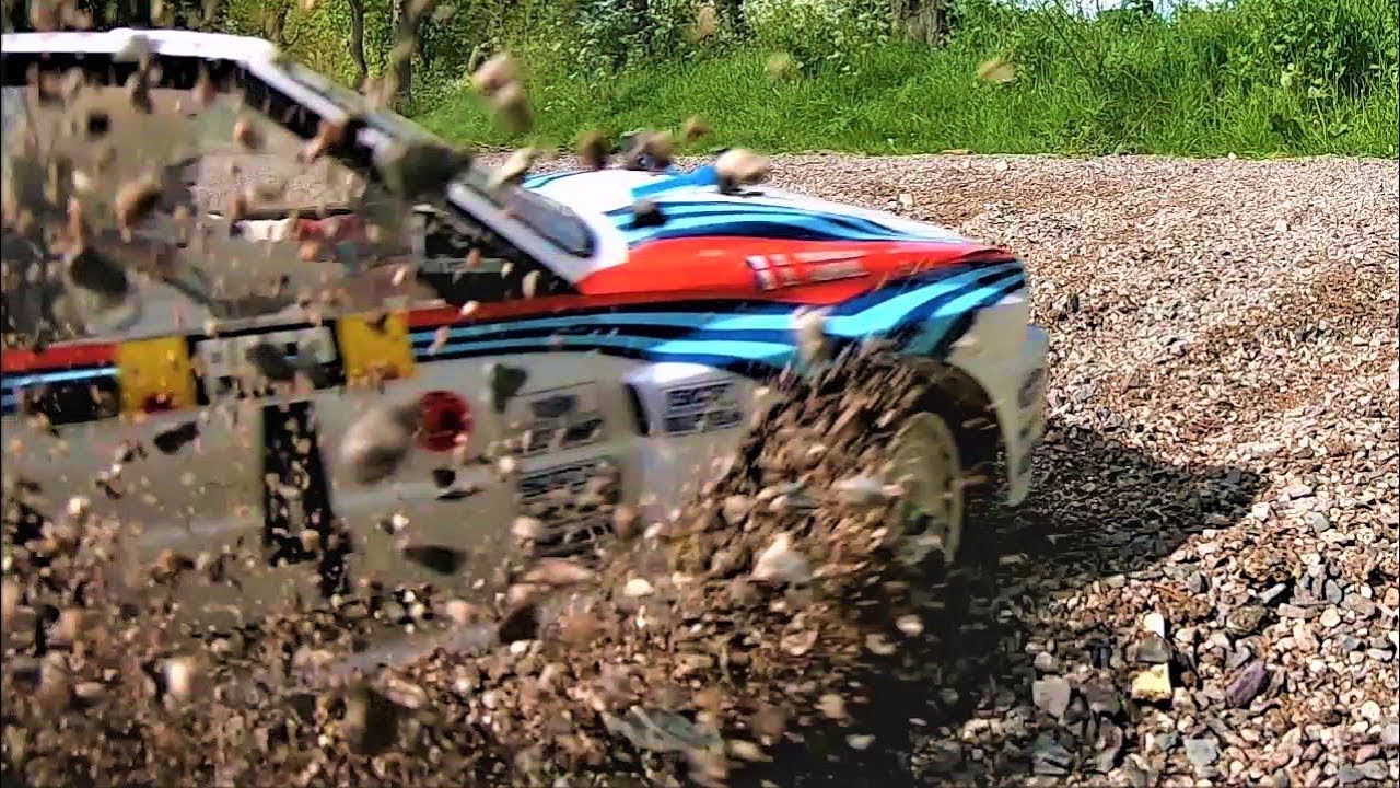 Tamiya TT02 Gravel Rally Steering Jam Test Run - YouTube
