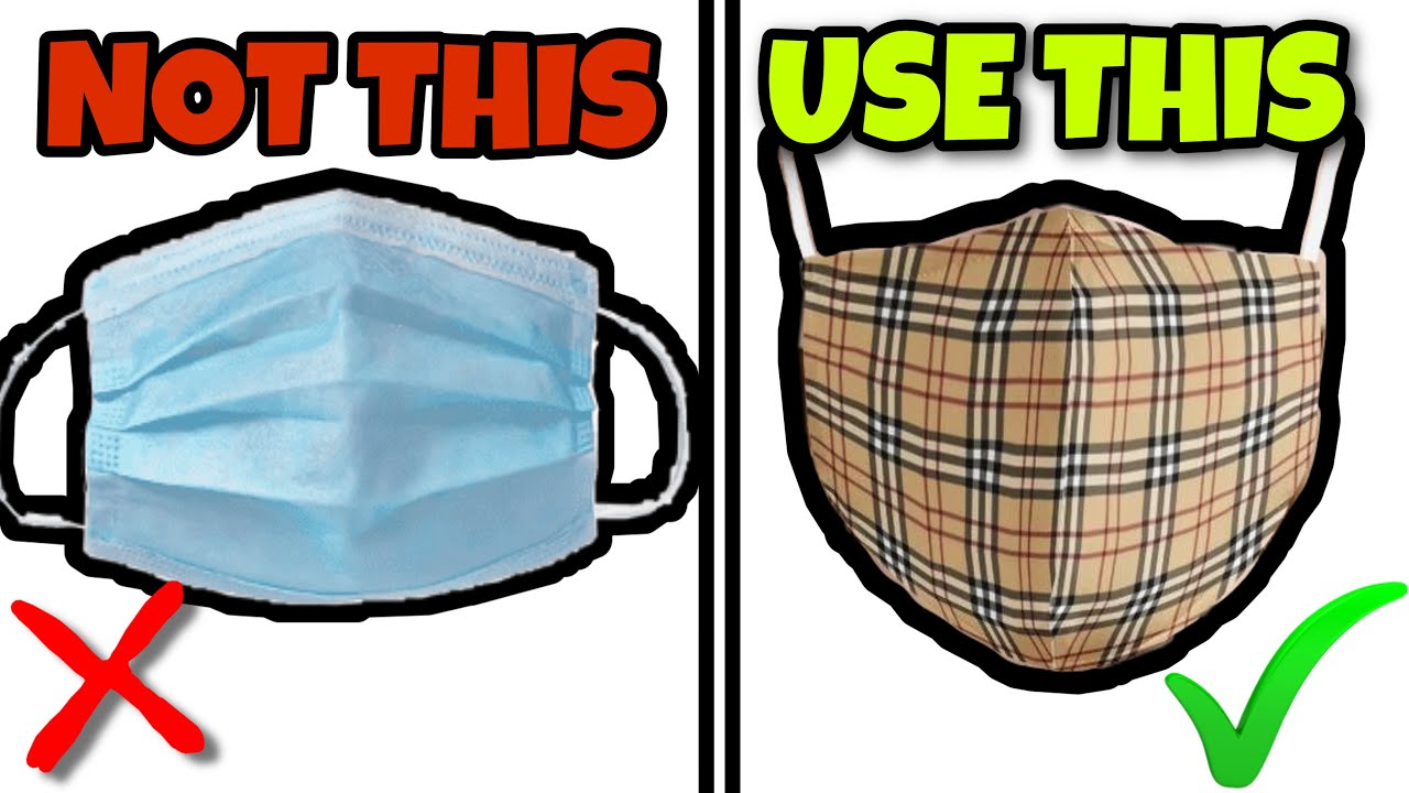 The Best HOMEMADE Masks To SURVIVE Quarantine! - YouTube