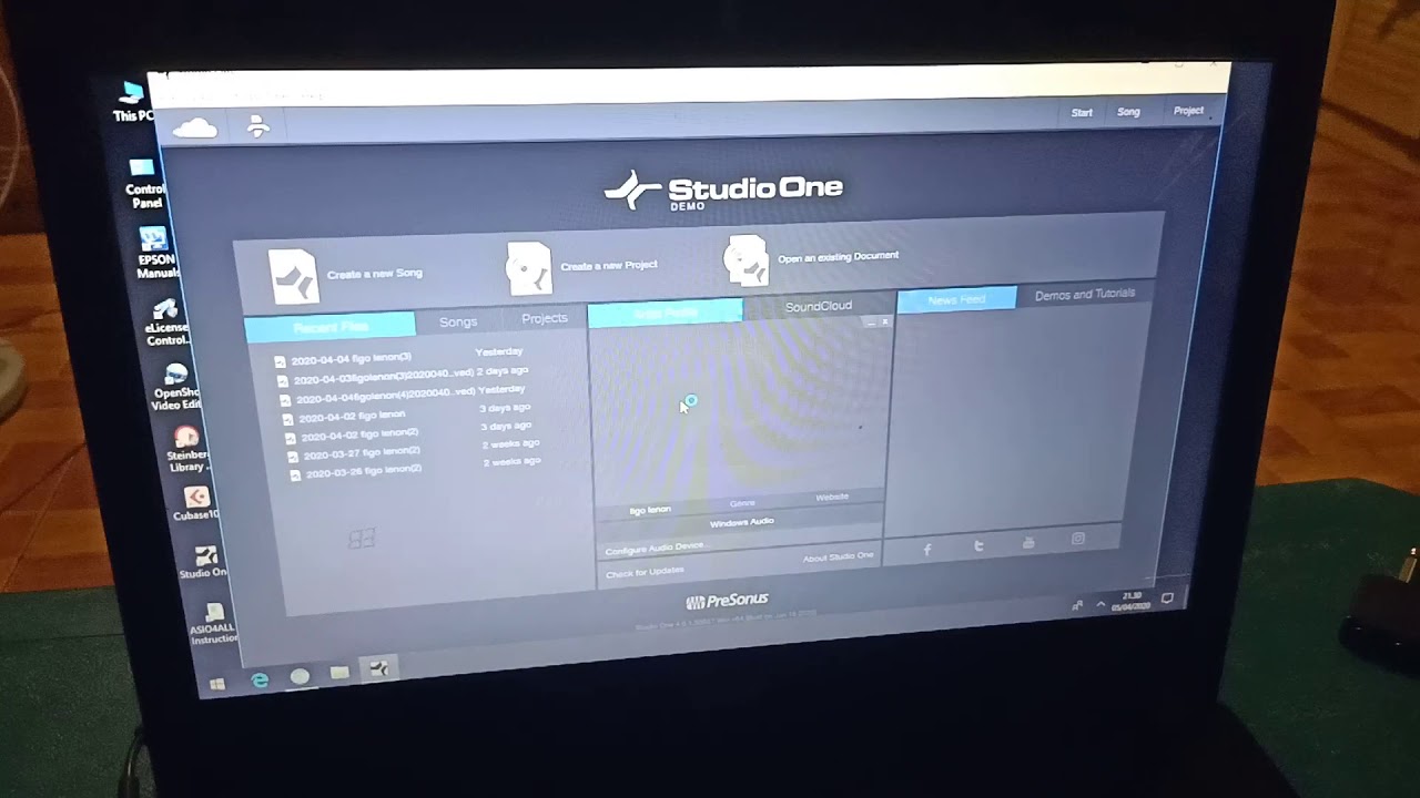 Tutorial Seting Souncard V8 di Studio One - YouTube