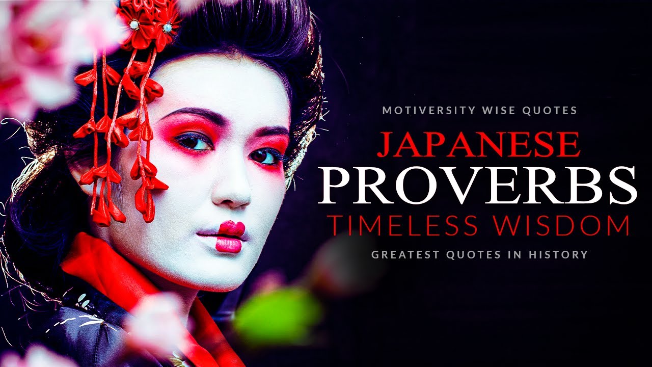 Great Japanese Proverbs that fascinate with their wisdom| Quotes ...