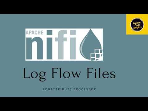 4. Nifi for beginners - Logging - LogAttribute Processor - YouTube