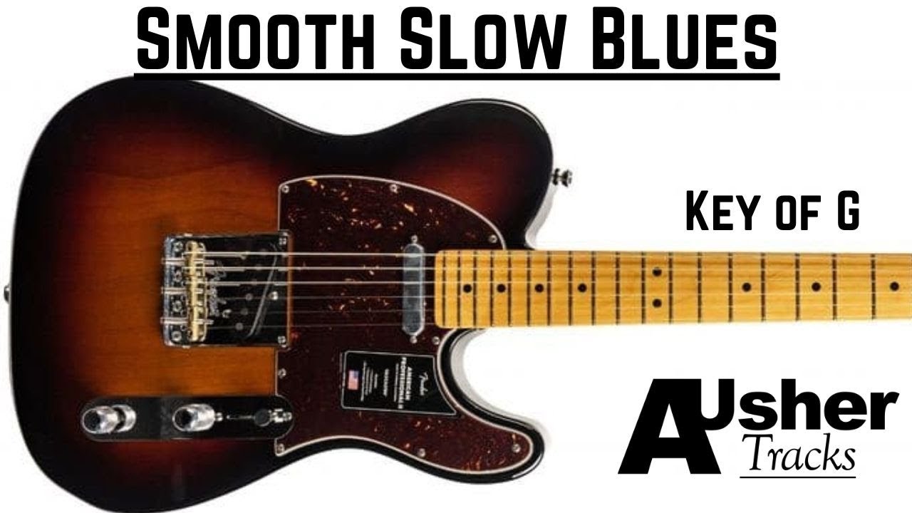 Smooth Slow Blues in G major | Guitar Backing Track - YouTube