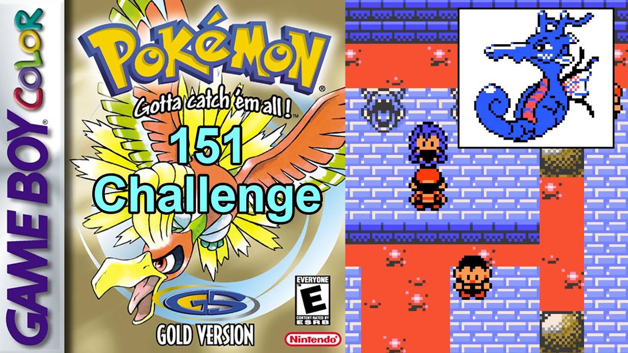Pokemon Gold (GBC) 151 Challenge Ep12 - LukePlayzIE - YouTube