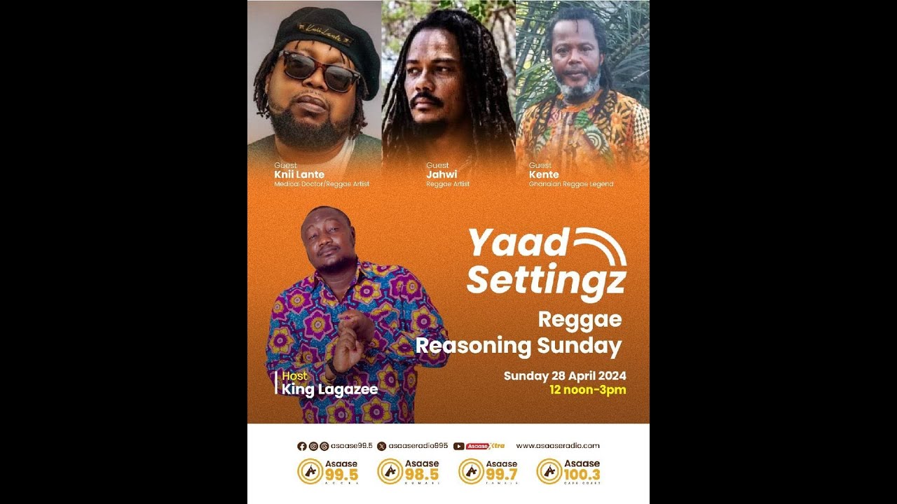 Sunday Reggae Reasoning With: Knii Lante, Jahwi And Kente On Yaad ...