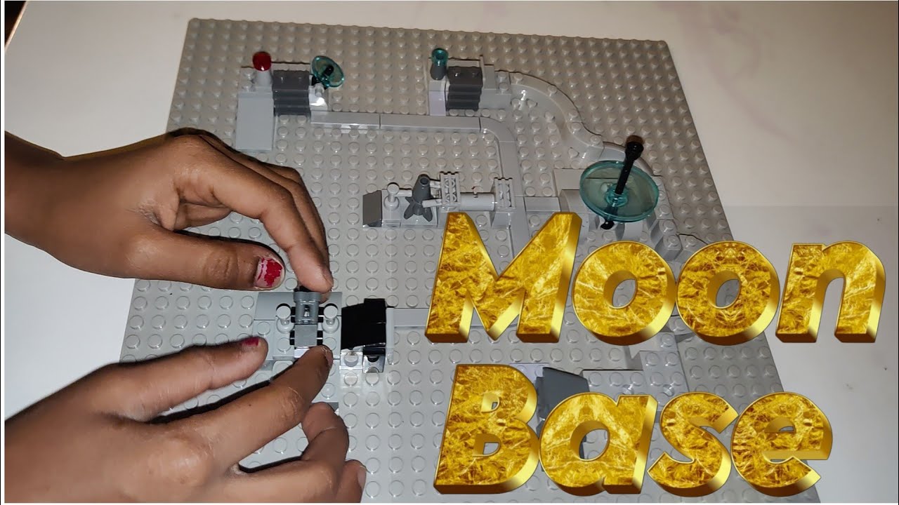 Moon Base Model Using Lego Piece #Creativity #lokiskannada #vinuloka ...