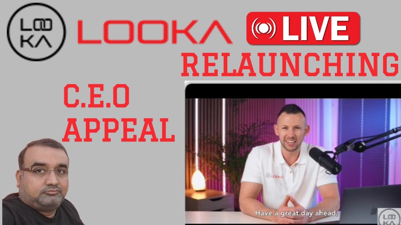 Looka Coin Live Relauching | Listing in January 2025! - YouTube